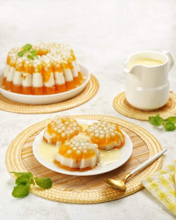Easy Simple Mango Pudding Recipe